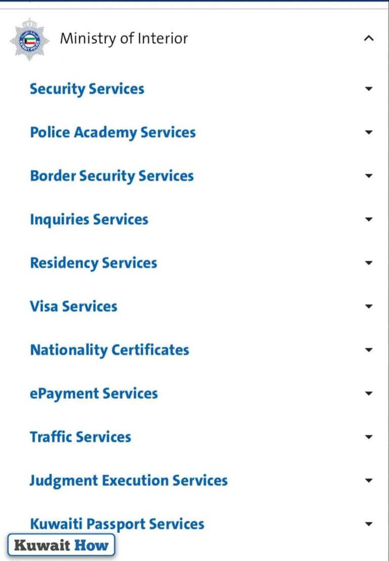 Kuwait Traffic Violation Points Check & Pay 2025 Steps