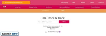 LBC Tracking Number in Kuwait